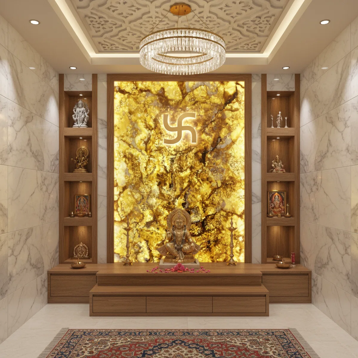 Multi Colour Marble Look Alabaster | Material Depot